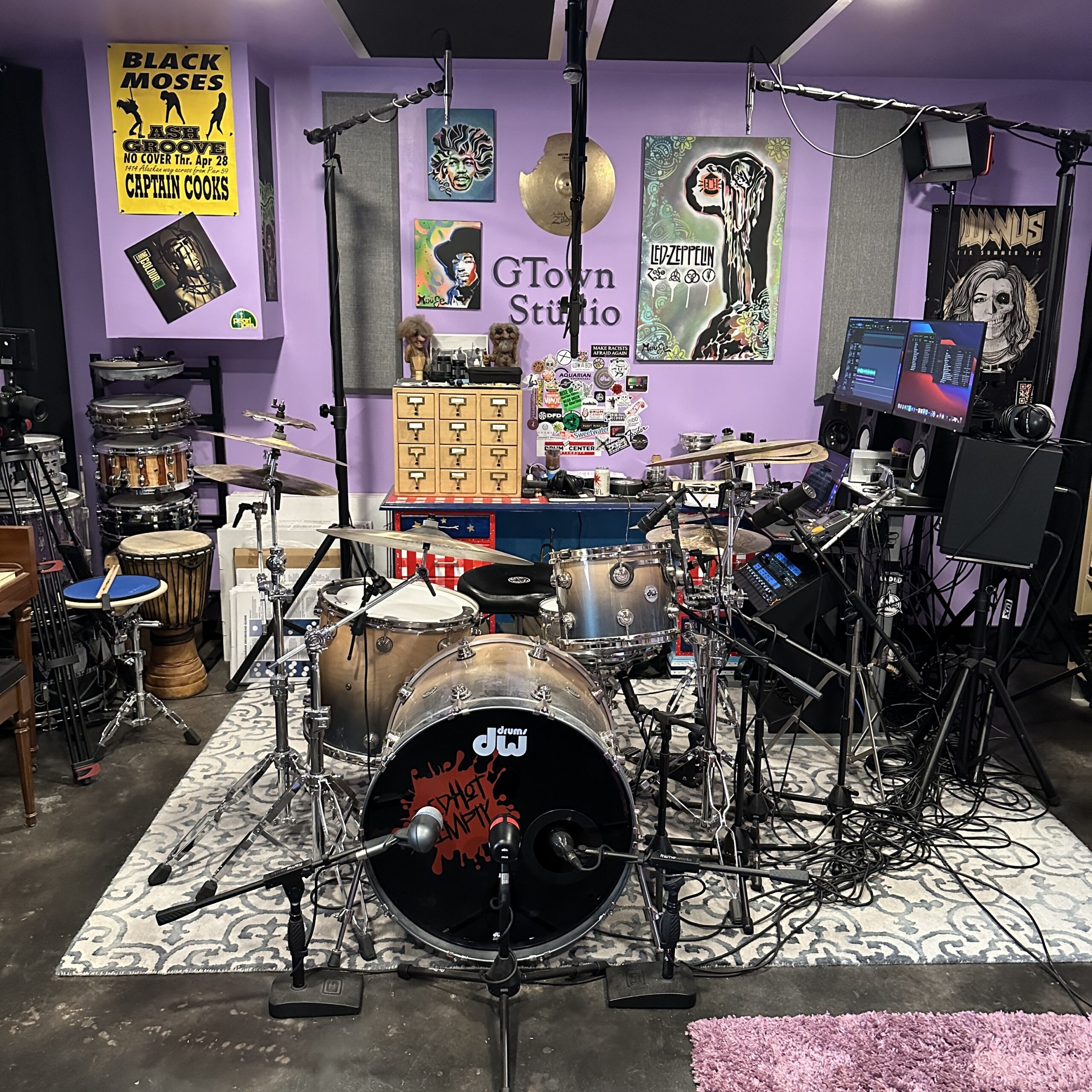 DIY Recording, Mastering Kick Off 2024 - One Drummer Drumming